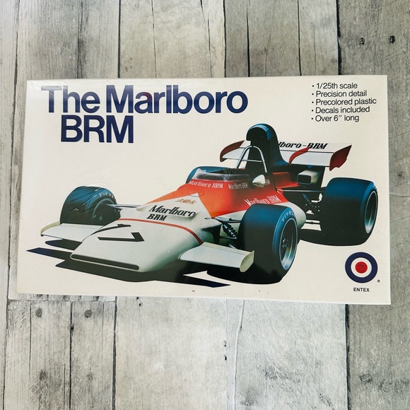 ENTEX | Toys | Sealed Entex 933m The Marlboro Brm F Japan 125 Scale ...